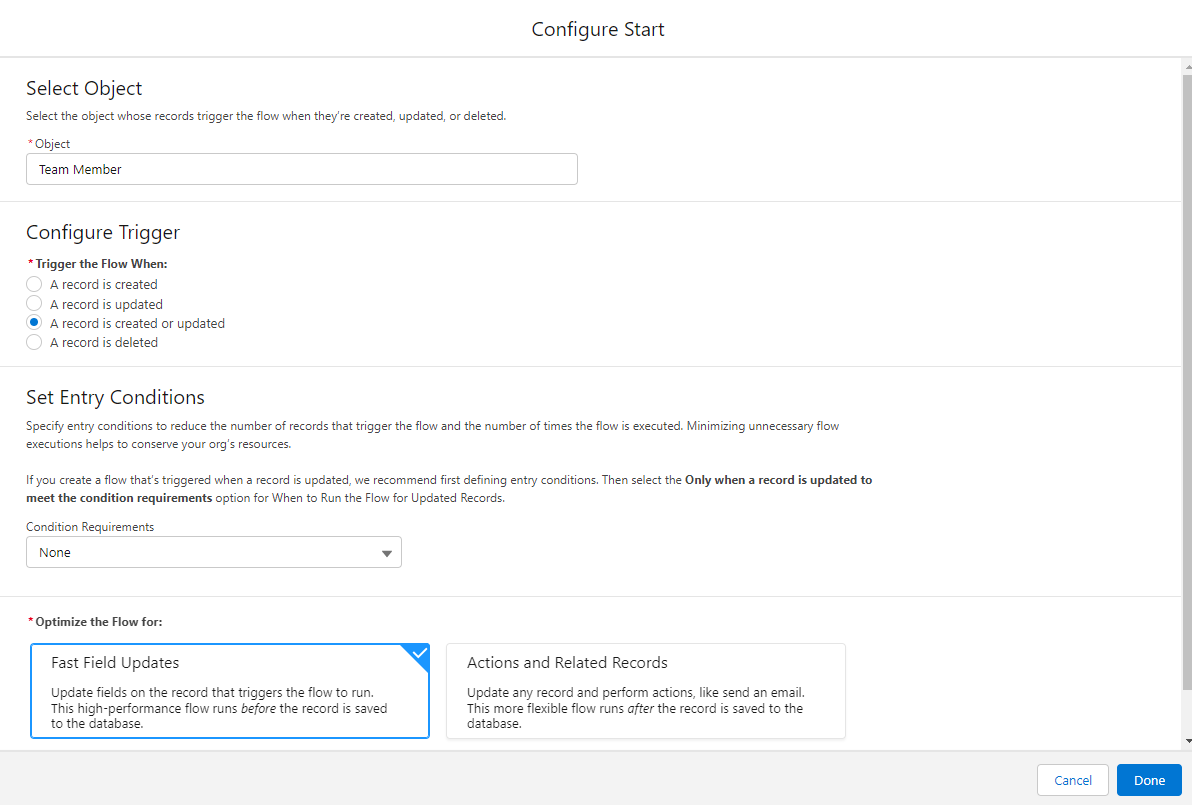 Example: Populate Preferred Name with First Name