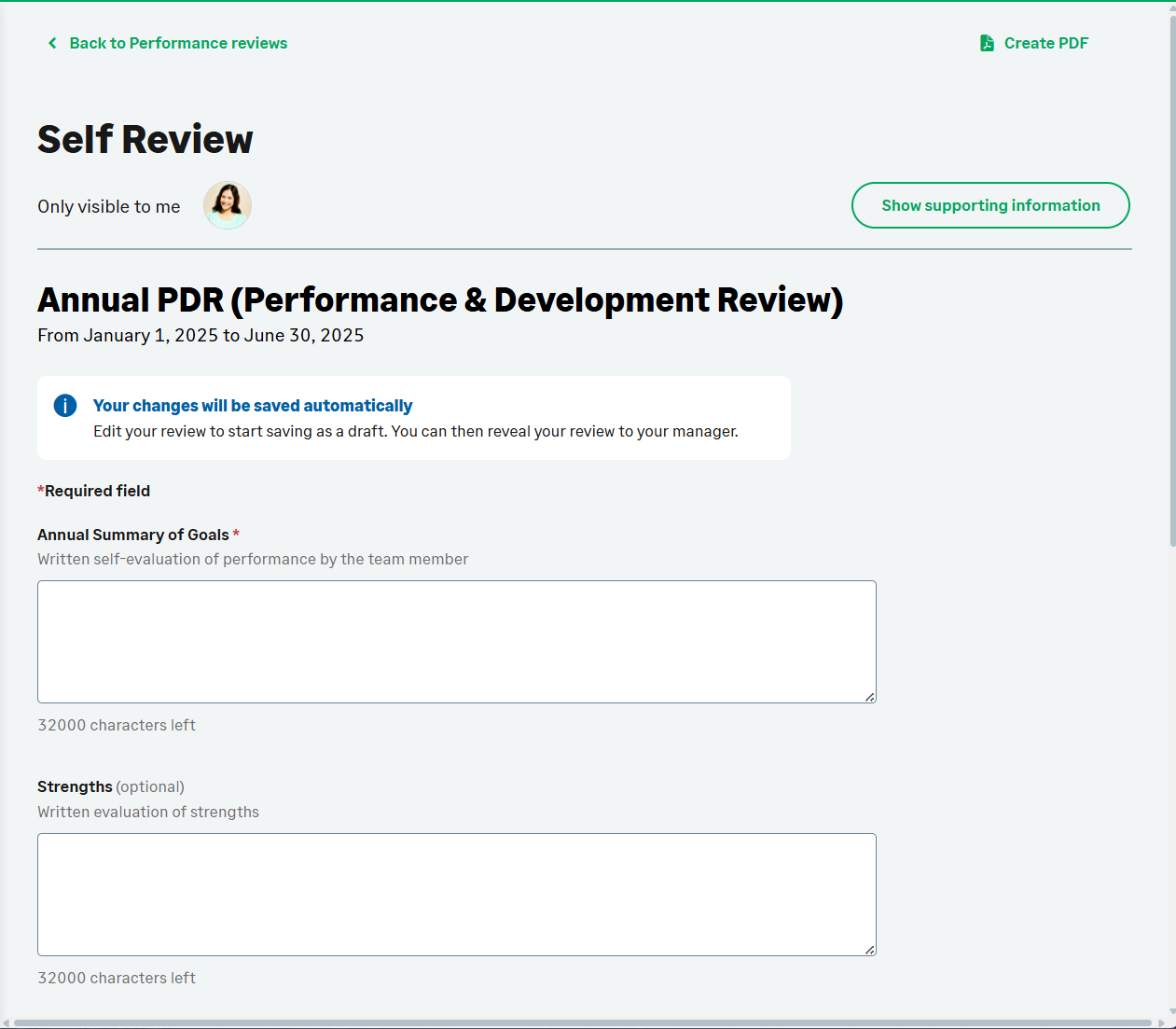 Self review