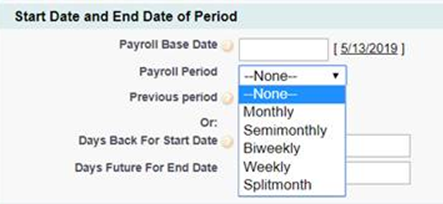 Vacation balance reporting with Payflow